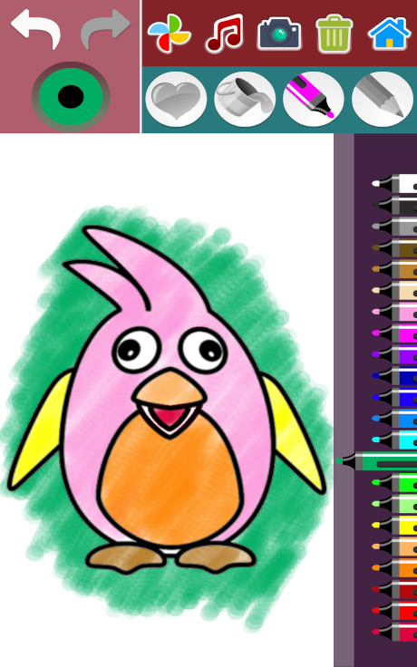 Coloring Book Portrait Unity Paint Kids Educational Game | Android and iOS with Admob ad by ...